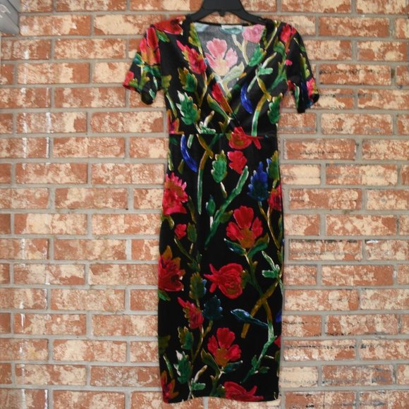 Zara | Dresses | Zara Trafaluc Velvet Dress | Poshmark